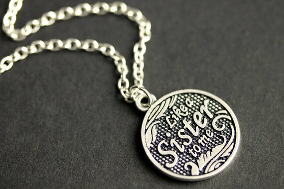 Like a sister necklace store