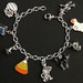 Trick or Treat Halloween Night Bracelet. Halloween Bracelet. Enameled ...