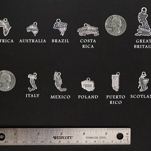 Country Charms. International Charms. Add-on Charm for Bracelet Charm ...