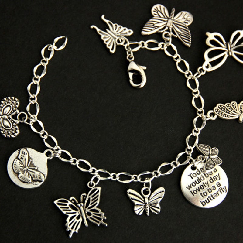 Silver Charms - Etsy