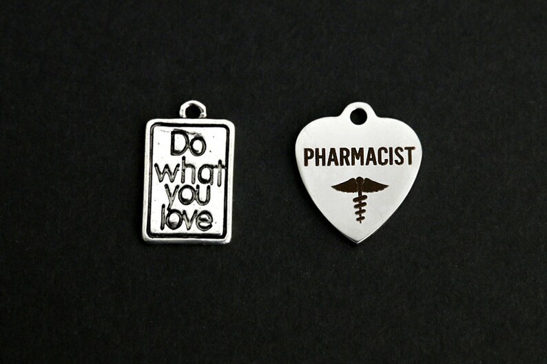 Pharmacist Bracelet. Lab Technician Charm Bracelet. Medical Lab ...