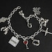 Vampire Bracelet. Vampire Charm Bracelet. Gothic Bracelet. Incubus ...