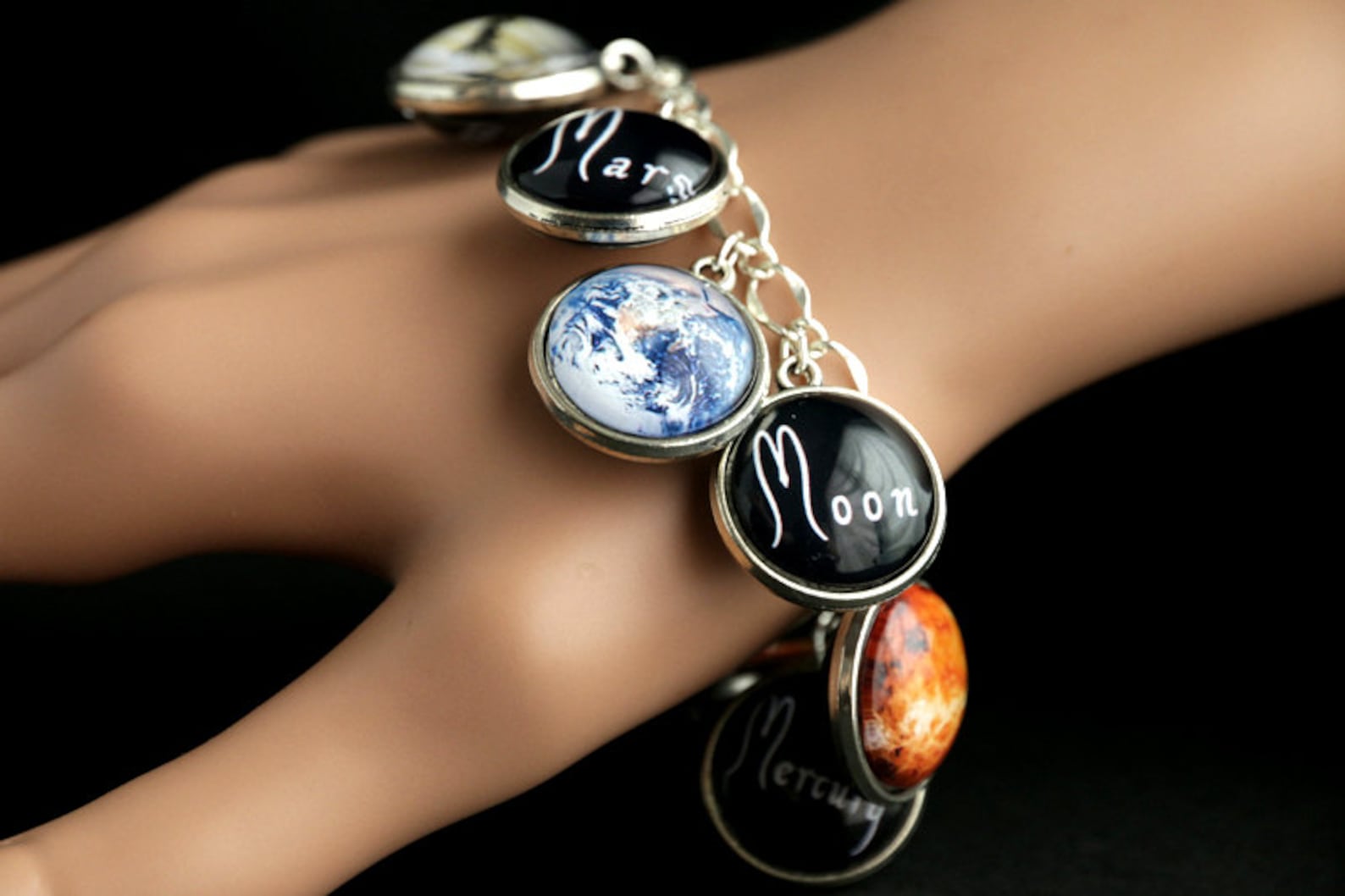 Solar System Bracelet. Universe Bracelet. Planets Bracelet. - Etsy
