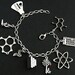 Science Bracelet. Physics Charm Bracelet. Biology Bracelet. Chemistry ...