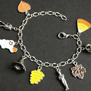 Trick or Treat Bracelet. Halloween Bracelet V3. Autumn Bracelet ...
