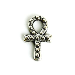 Small Ankh Charm. Add-on Charm for Bracelet Charm or Necklace Charm ...