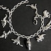 Dinosaur Bracelet. Paleontology Charm Bracelet. Dinosaur Lover Bracelet ...