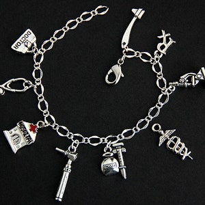 Doctor Bracelet. Doctor Charm Bracelet. Medical Doctor Bracelet ...