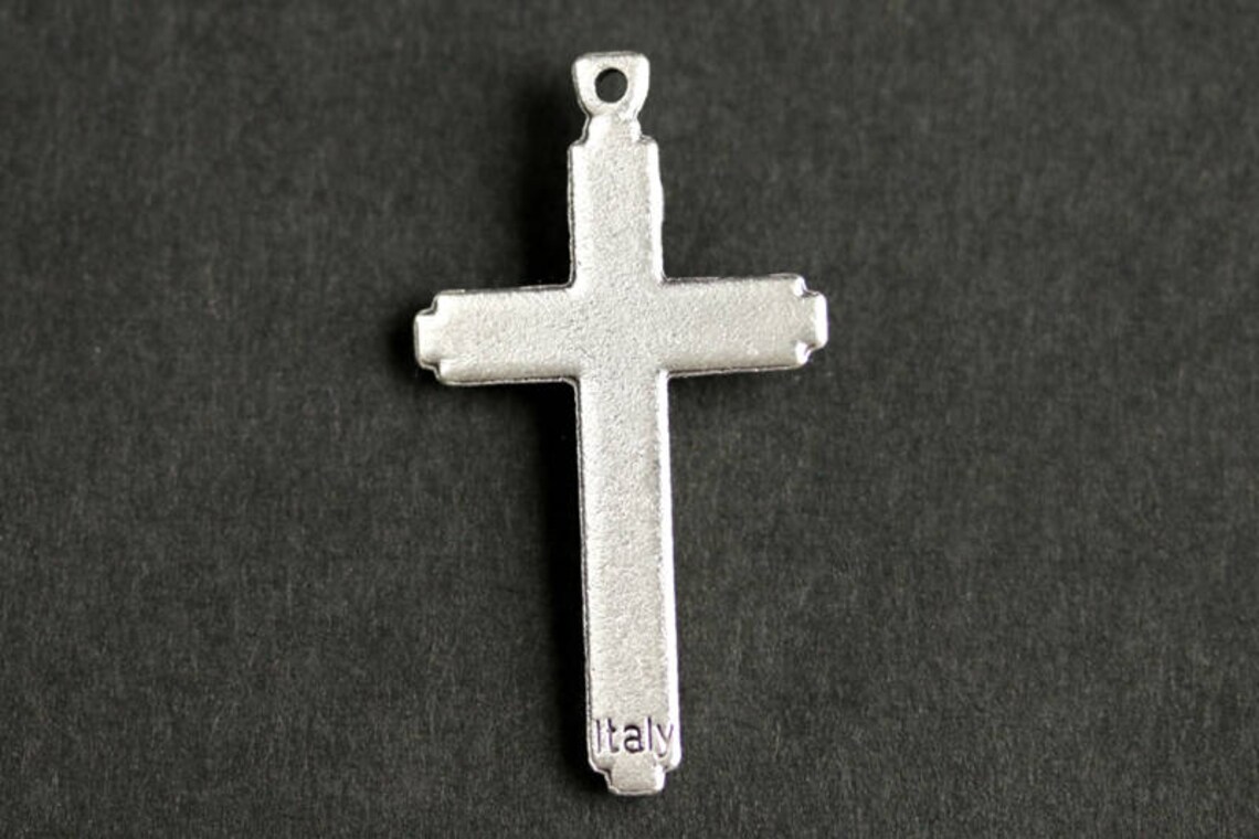 Basic Crucifix Necklace. Catholic Necklace. Charm Necklace. INRI ...