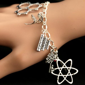 Science Bracelet. Physics Charm Bracelet. Biology Bracelet. Chemistry ...