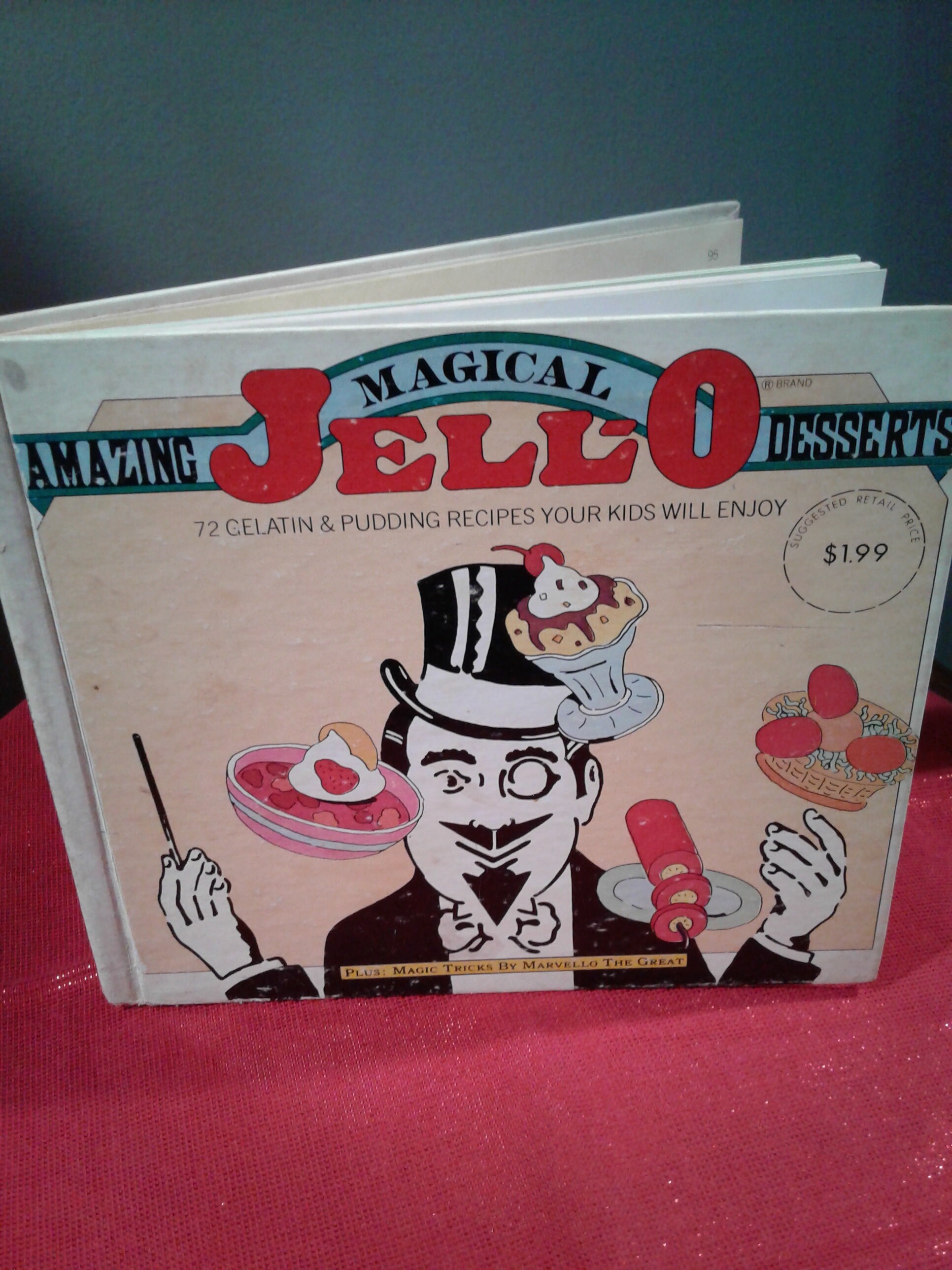 Vintage Amazing Magical Jello Desserts/ Vintage Jello Dessert Cookbook ...