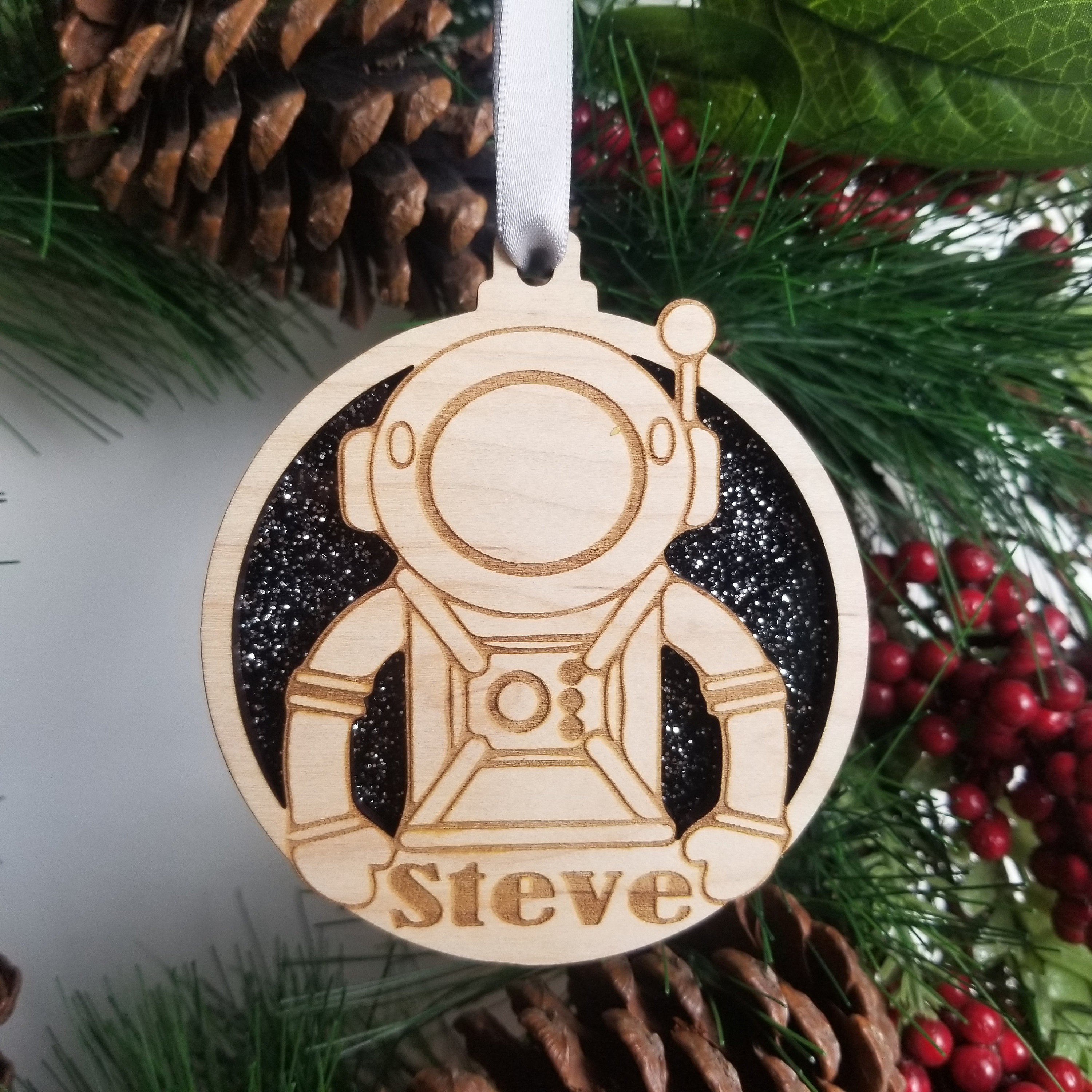 Astronaut Christmas Ornament
