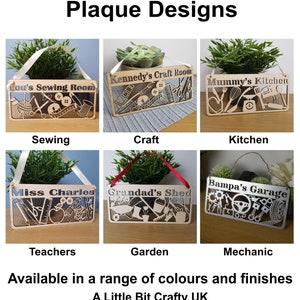 Mechanic Garage Wall Plaque Personalised With Name or Business. Classic ...