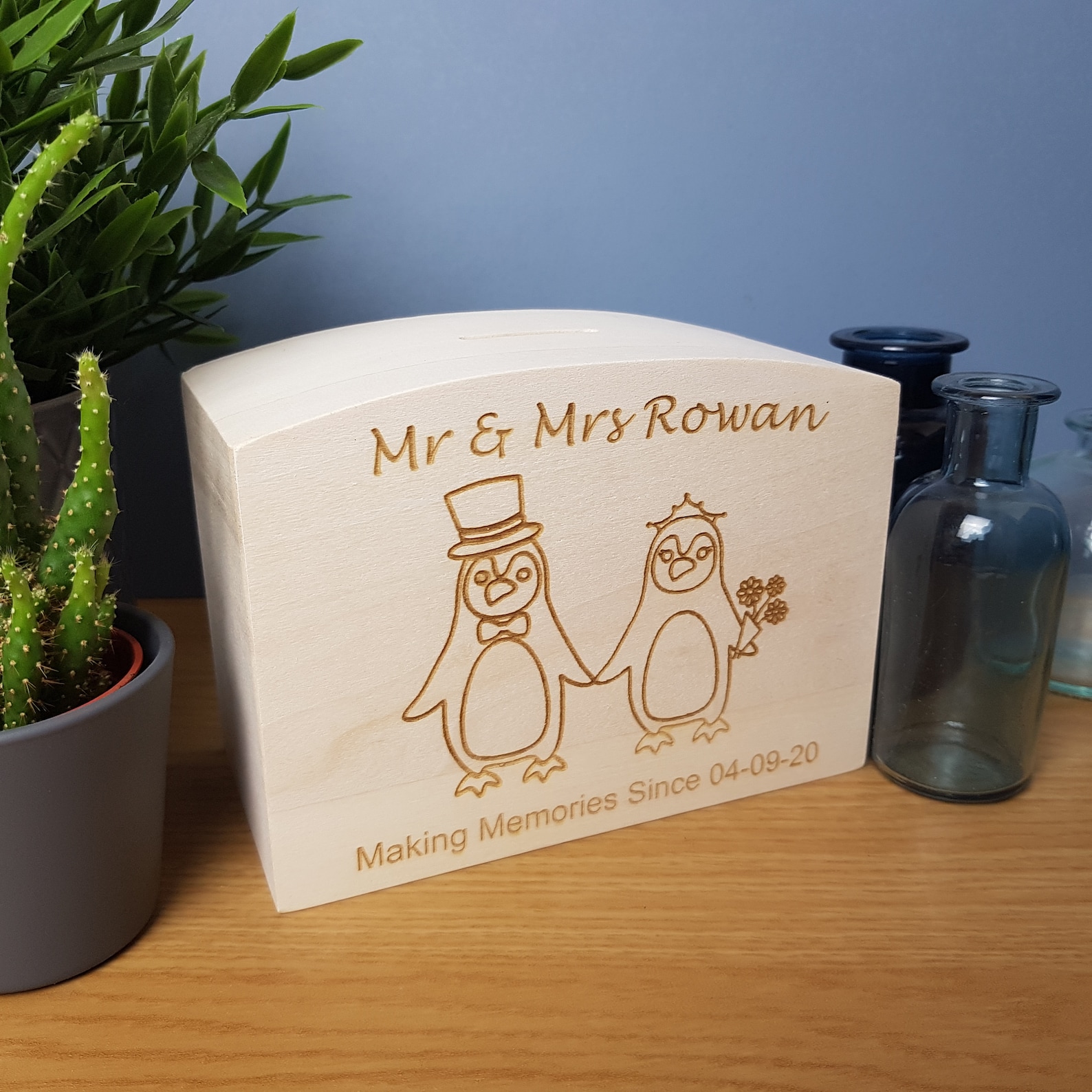 Memory Box, Personalised Family Keepsake, Add Notes / Diary Entries of ...