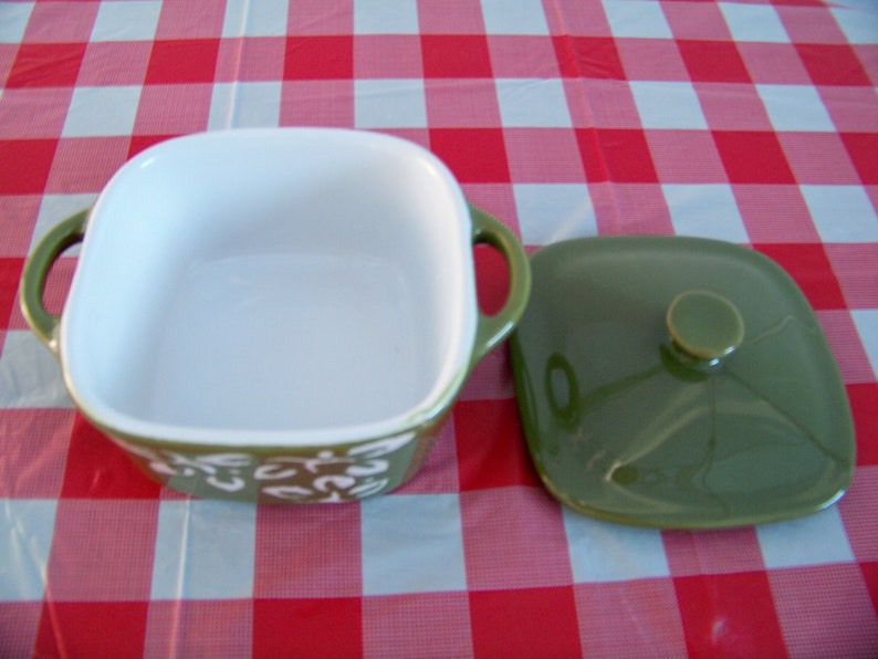 Vintage Savinio Designs Stoneware Mini Casserole Bakeware Ceramic ...