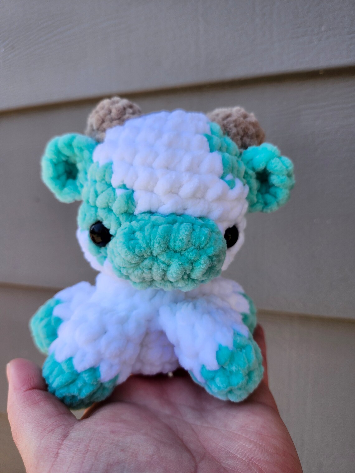 Mini Cow Plushie - Etsy