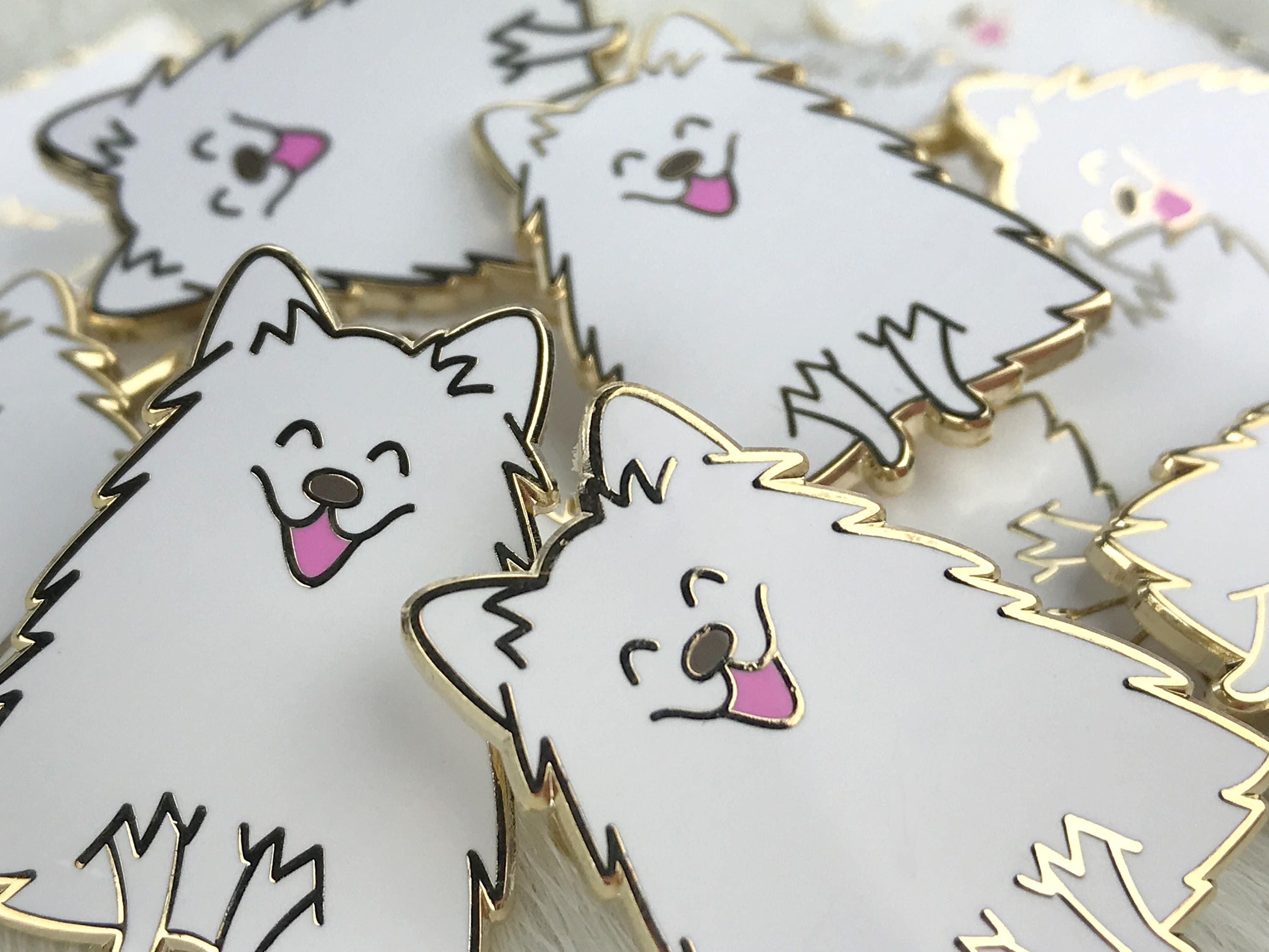 Happy Pup Pin - Etsy