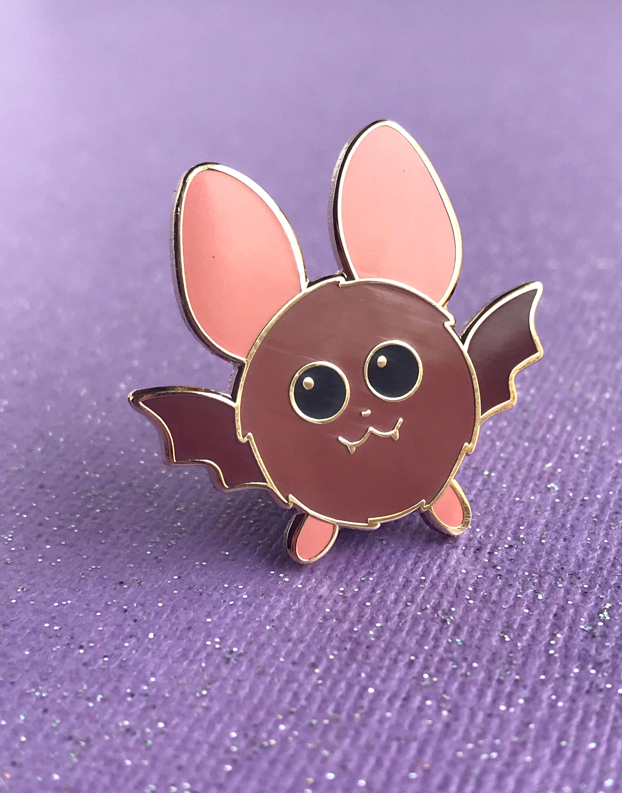 Flying Bat Pin - Etsy