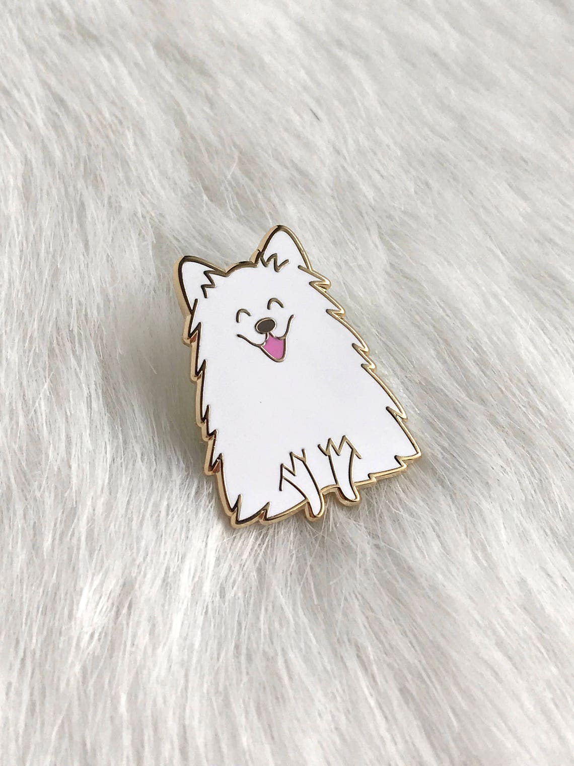 Happy Pup Pin - Etsy