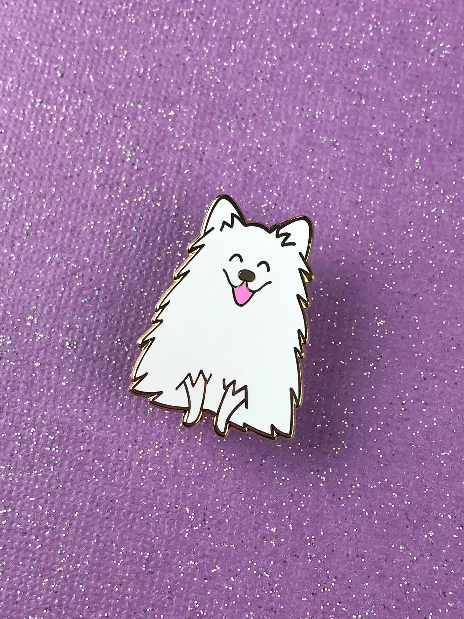 Happy Pup Pin - Etsy