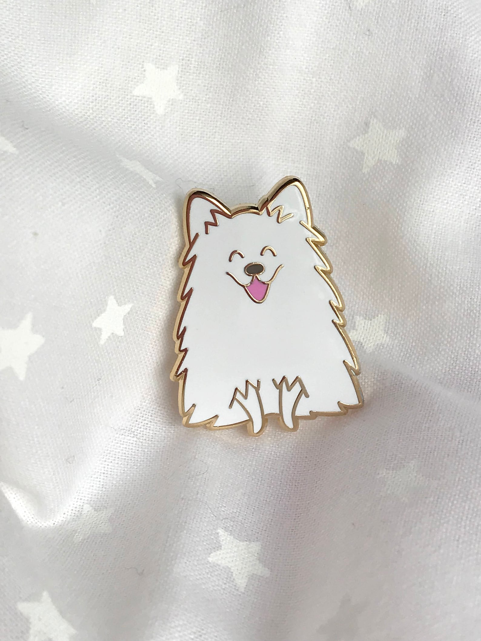 Happy Pup Pin - Etsy
