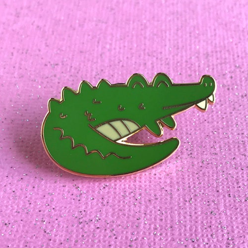 Alligator Pin - Etsy