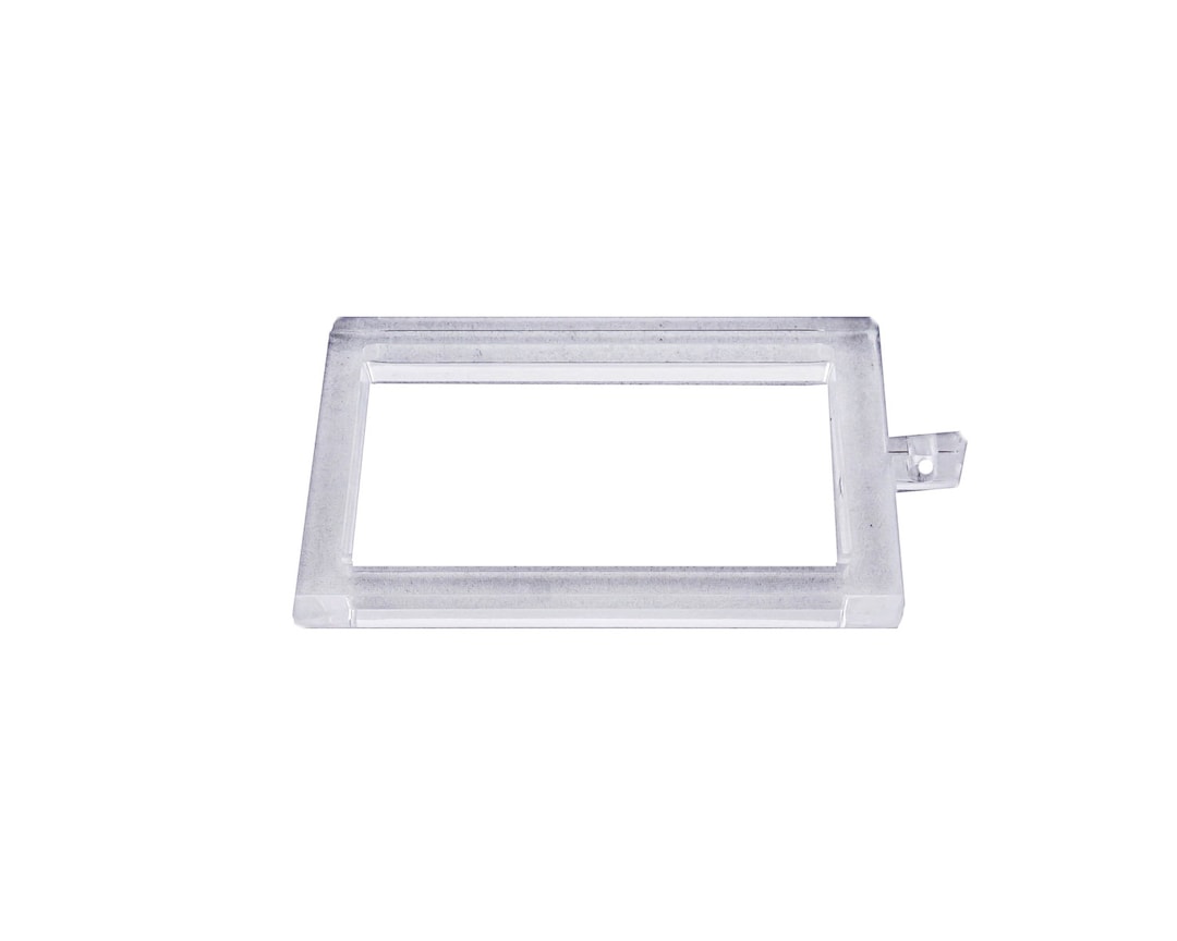 Rectangle Ring for Lucite, Acrylic, or Metal Drapery Rod, Rectangular ...
