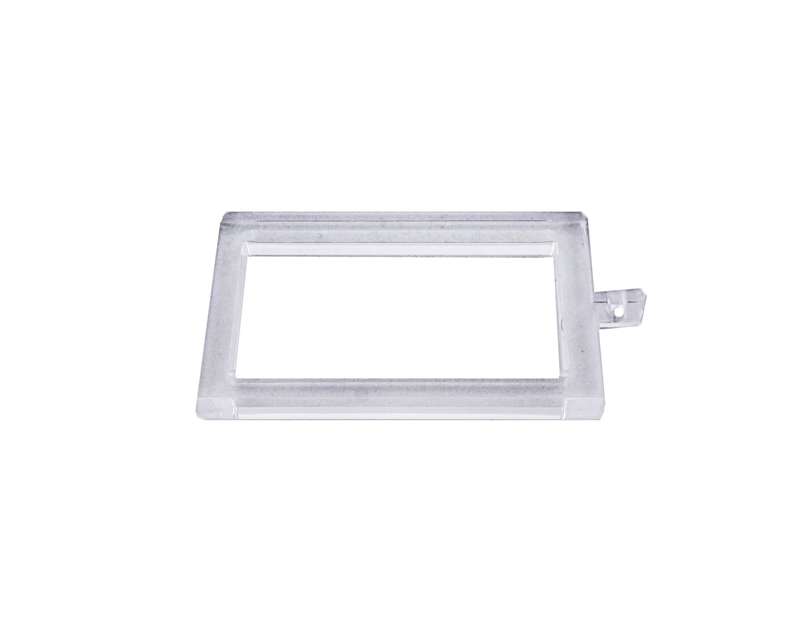 Rectangle Ring for Lucite, Acrylic, or Metal Drapery Rod, Rectangular ...