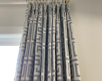 Custom Length Rectangle Acrylic Drapery Rod, Rectangular Drape Rod ...