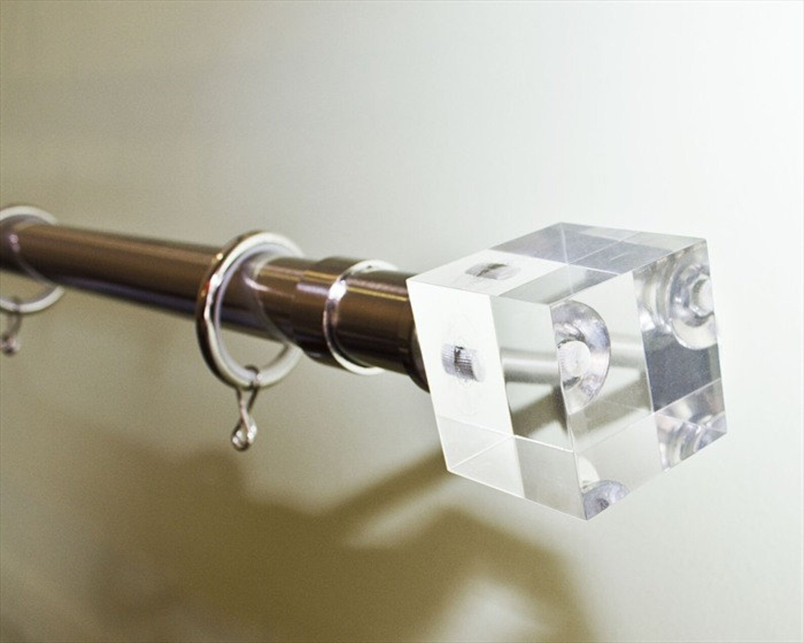 Custom Length Metal Drapery Rod - Etsy