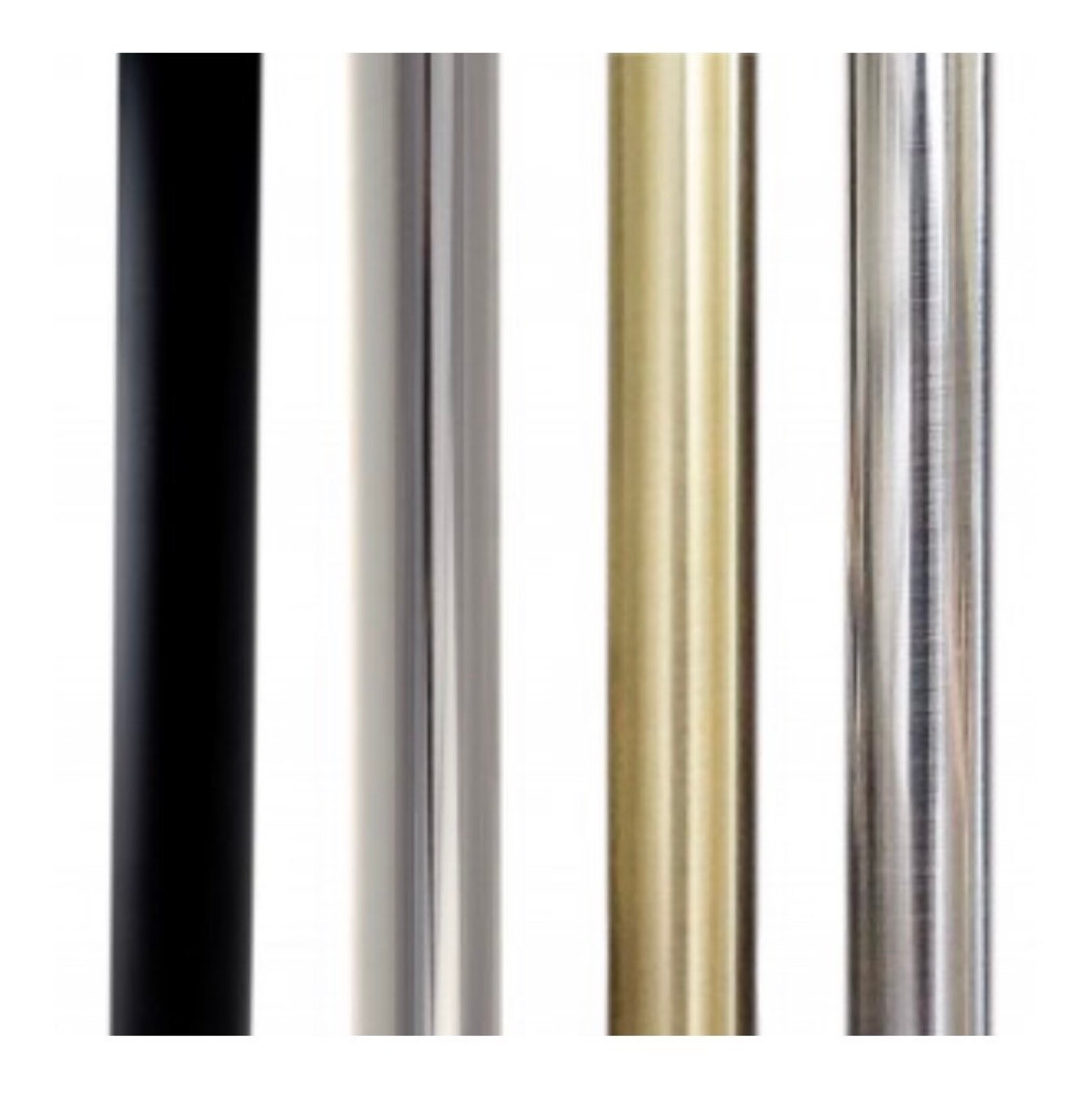 French Drape Rod Metal Drapery Rod With Curved Return or 90 - Etsy Canada