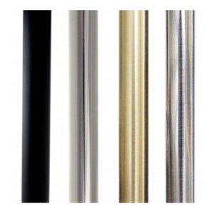 French Drape Rod, Metal Drapery Rod With Curved Return or 90 Degrees - Etsy