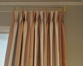 Custom Length Acrylic Drapery Rod | Etsy