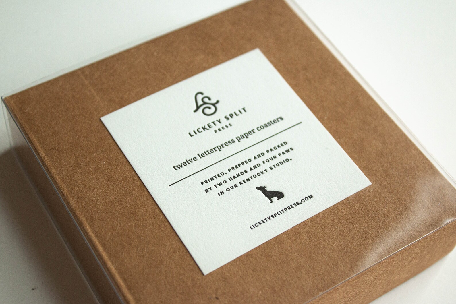 Coffee Letterpress Coasters box of 12, Favorite Drink, Personal Gift ...