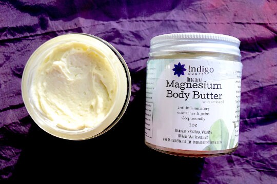 Original Blend Magnesium Body Butter With Arnica Oil - Etsy