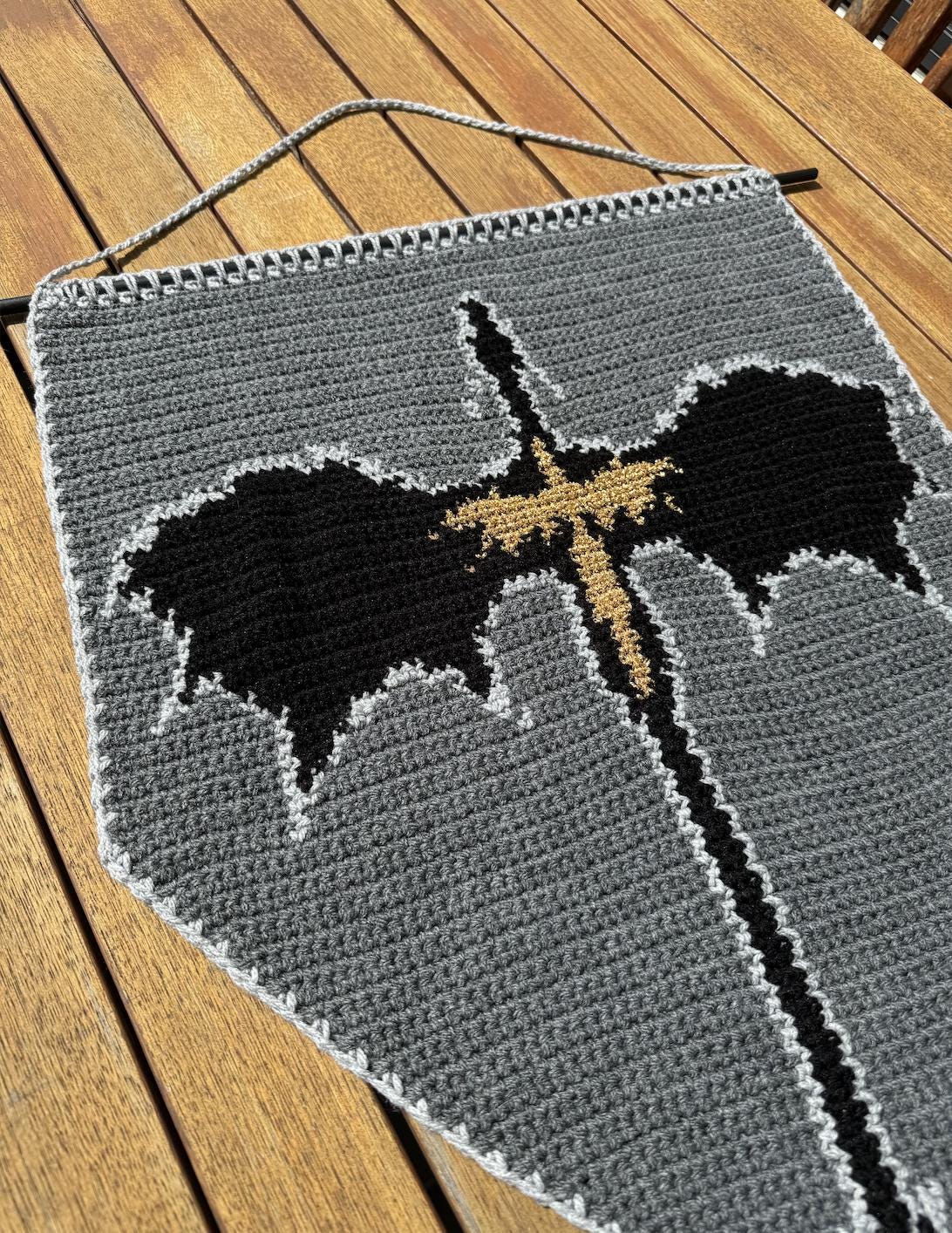 Fourth Wing Inspired Crochet Tapestry PDF Pattern - Etsy
