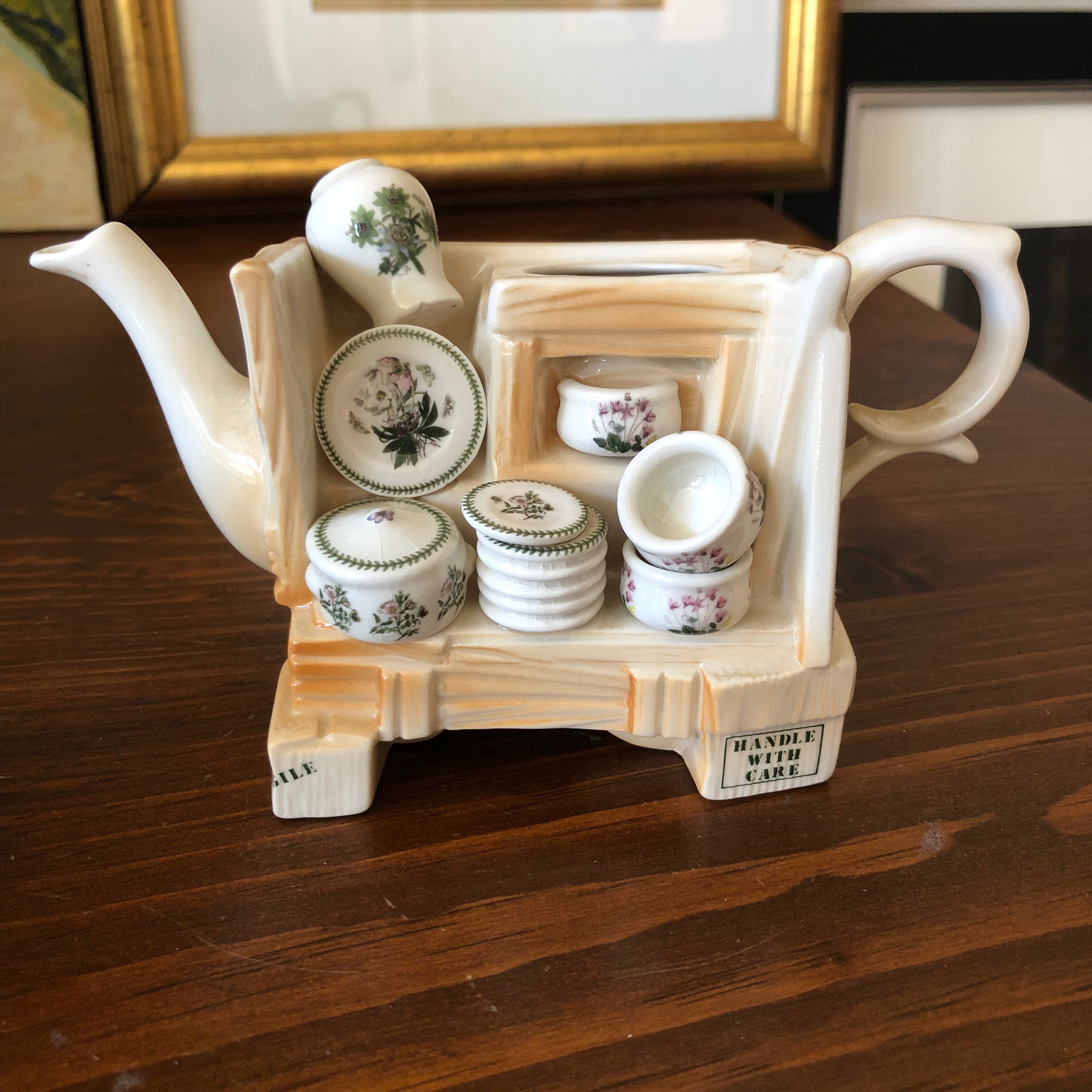 Vintage RARE Portmeirion Miniature Botanic China Hutch Teapot - Etsy