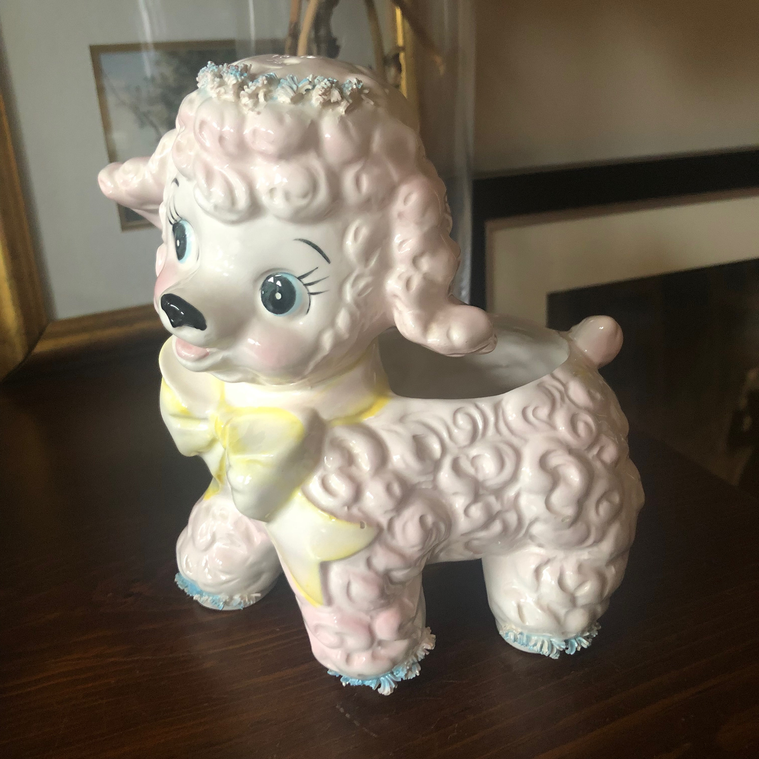 Vintage Relpo 1961 Samson Import Lamb Planter - Etsy