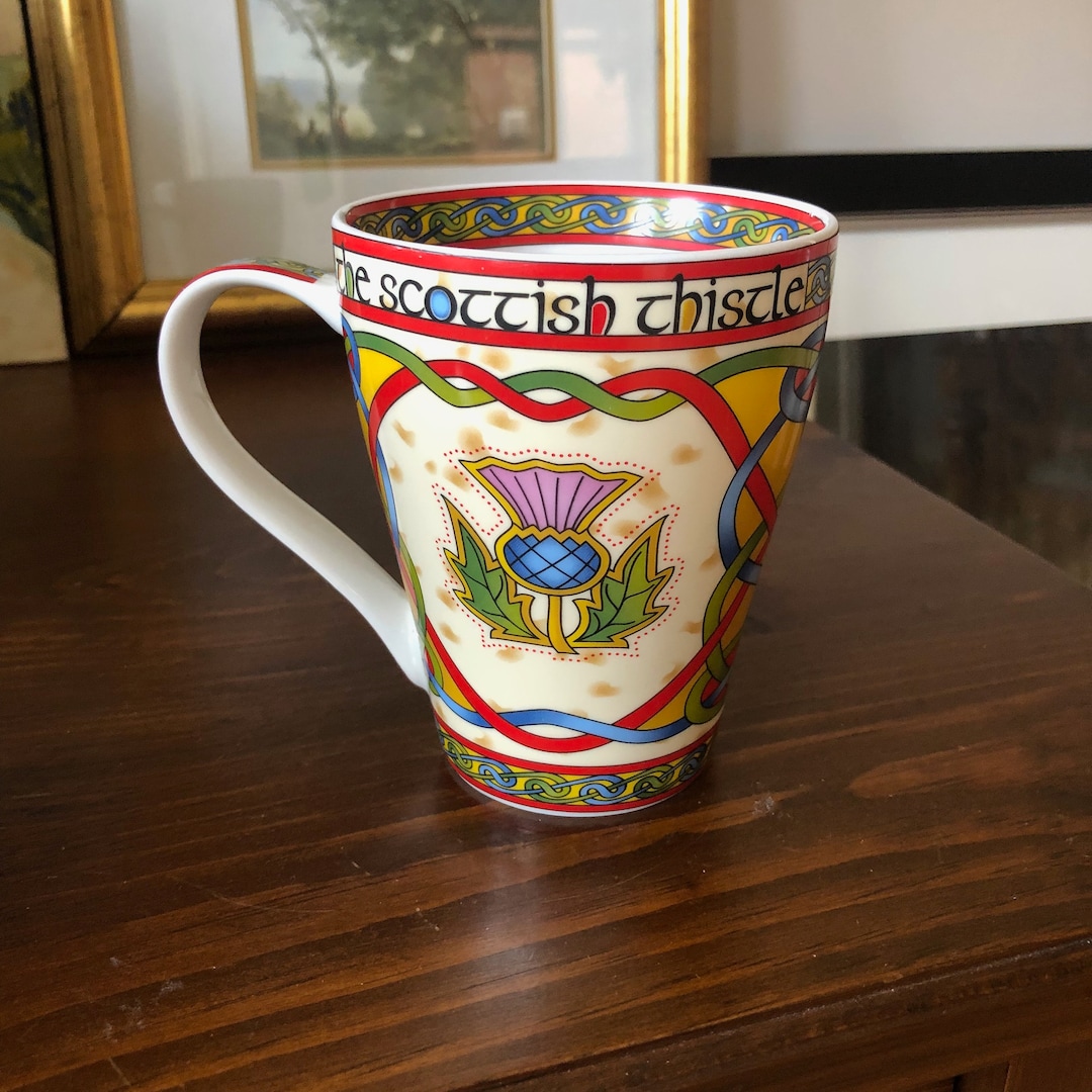 Scottish Weave New Bone China Clara Mug - Etsy