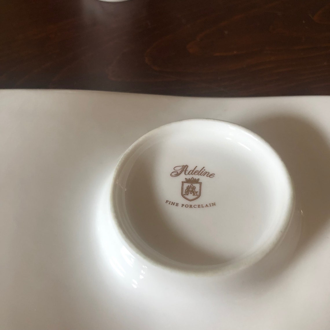 Adeline Pink Roses Fine Porcelain Cup and Plate Set - Etsy