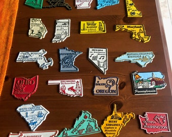 States Magnets - Etsy