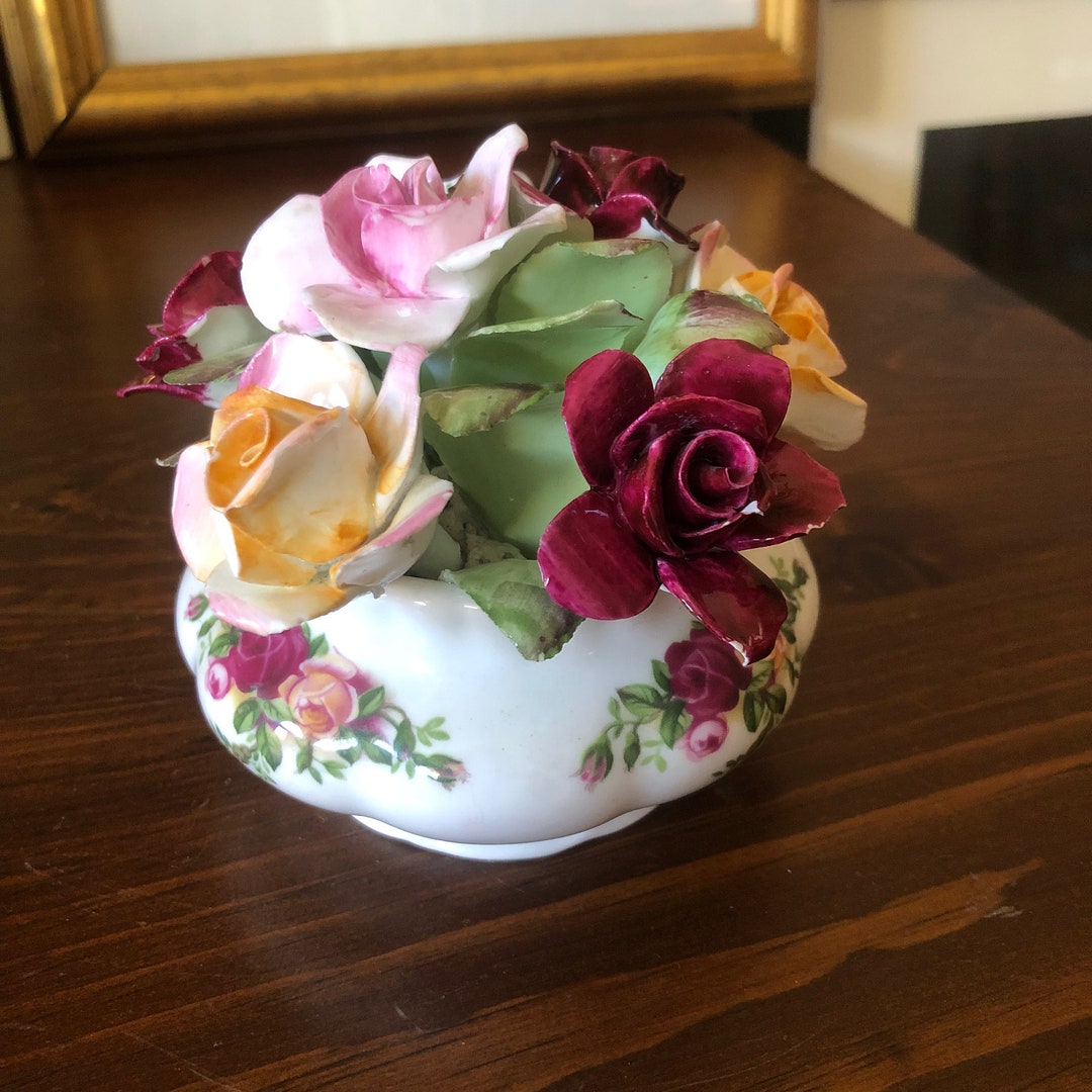 Vintage Royal Albert Old Country Roses Bouquet - Etsy