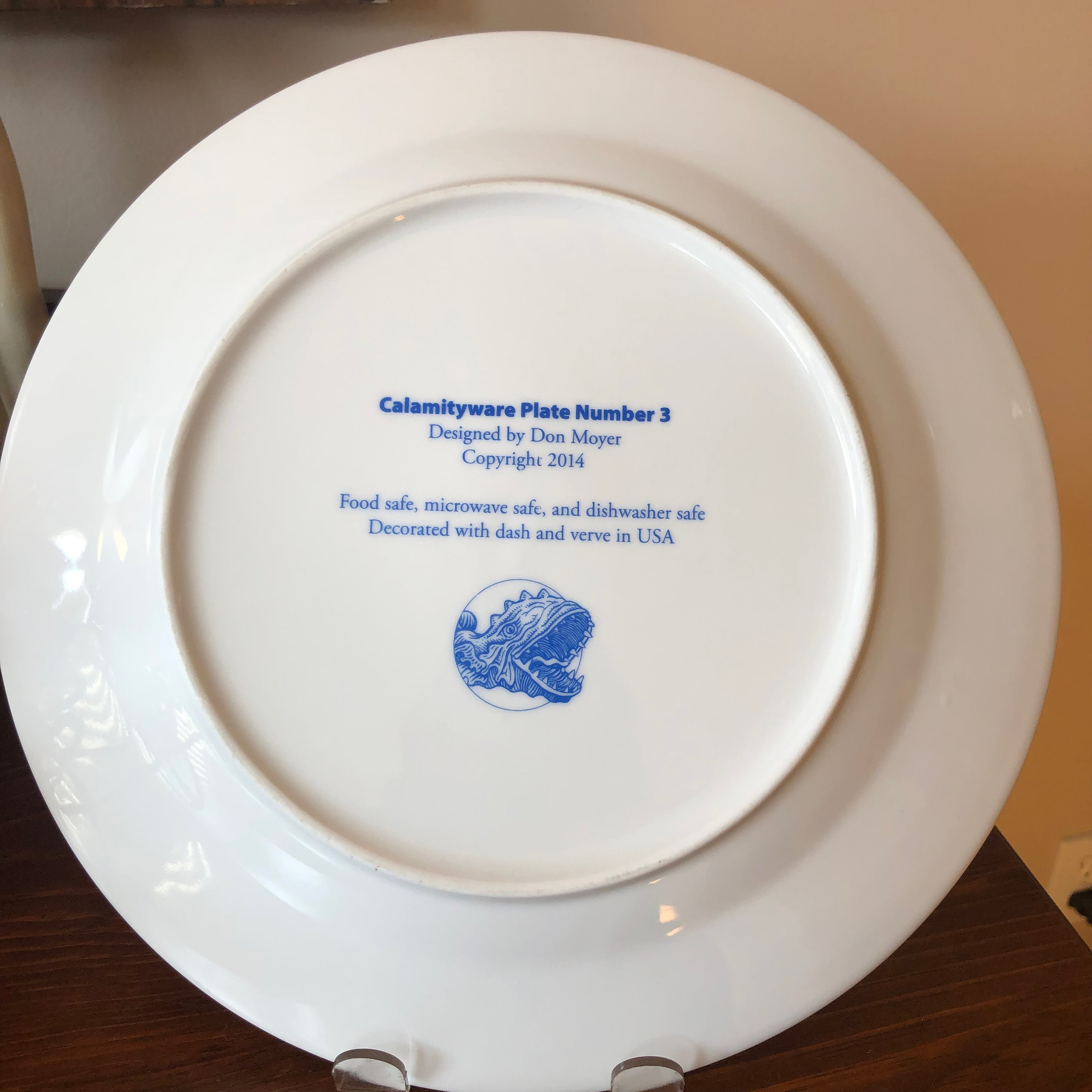 Calamityware Plate 3 Don Moyer Designer Plate - Etsy