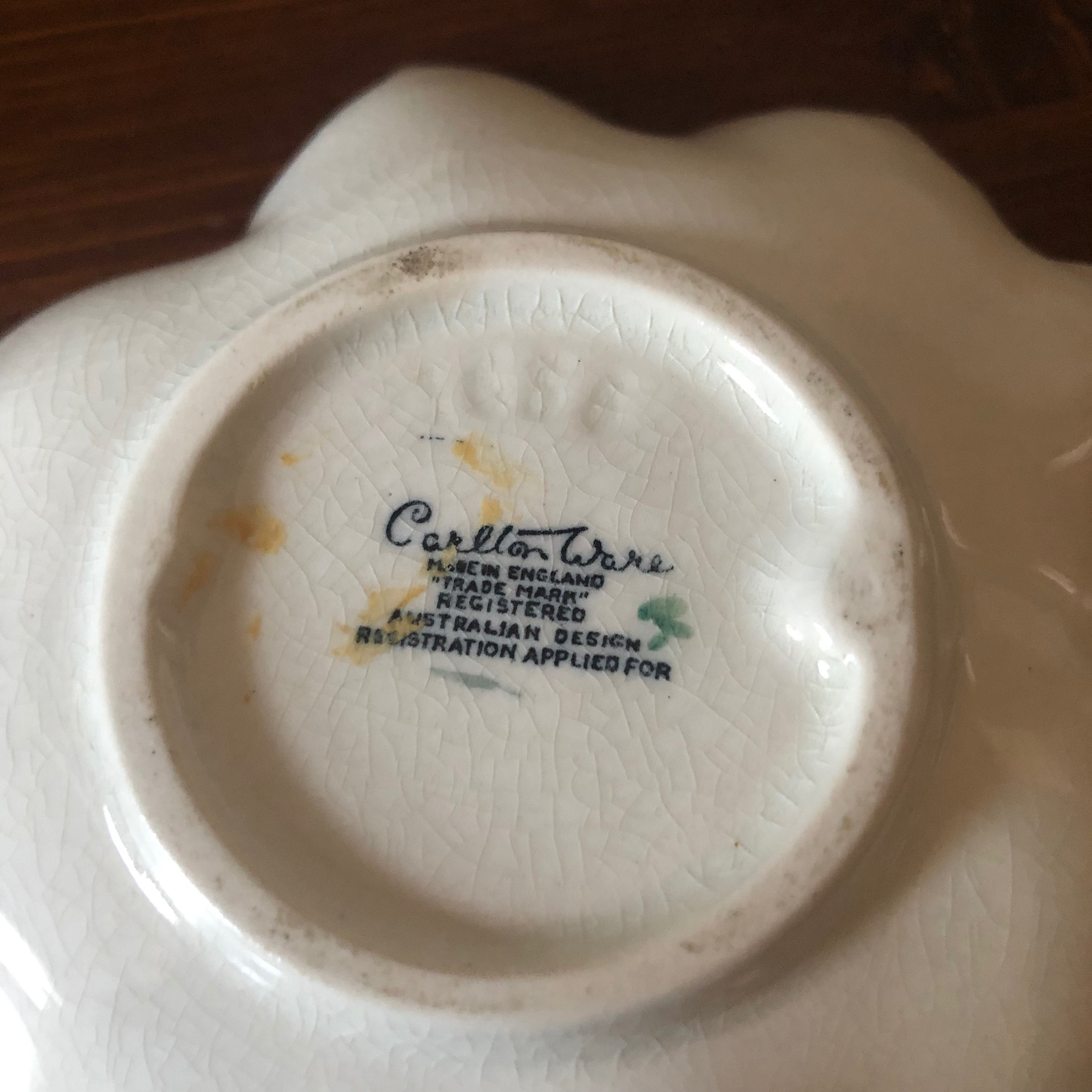 Vintage Carlton Ware Australian Design Yellow Trinket Dish - Etsy