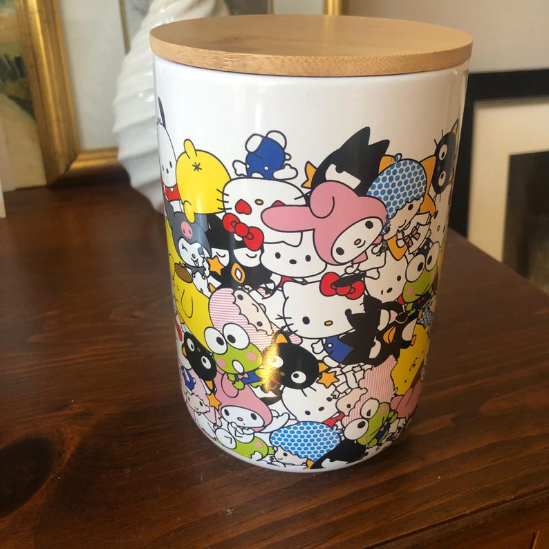 Sanrio HELLO KITTY Canister - Etsy