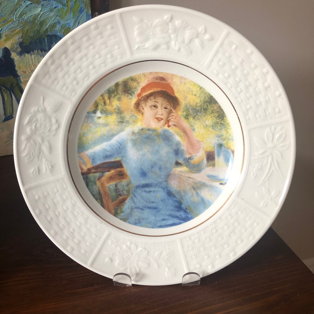 Vintage Wood and Sons Renoir the Inkeeper's Daughter Plate - Etsy