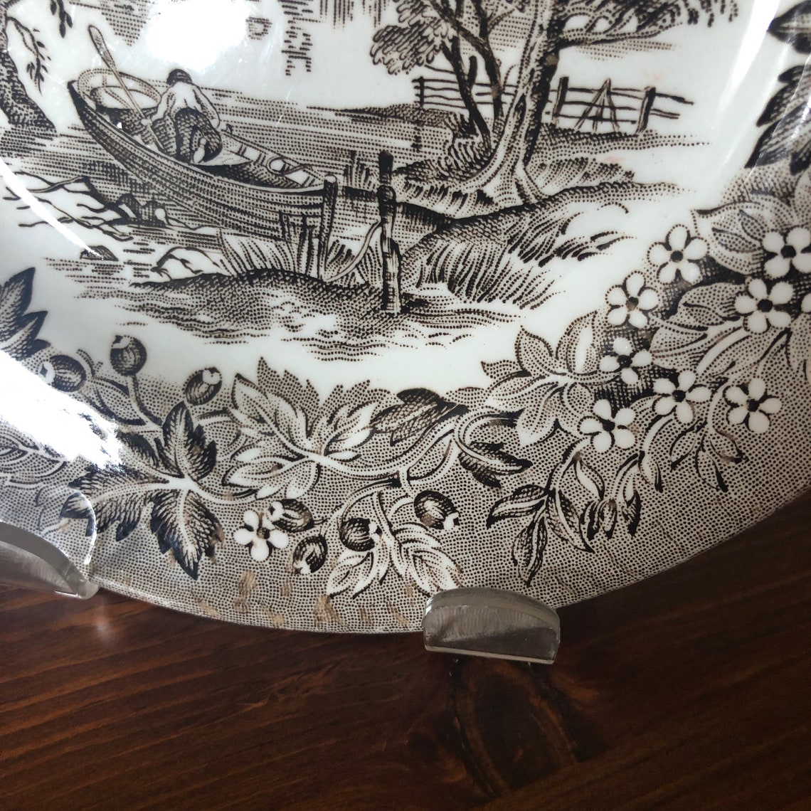 English Ironstone Tableware CASTLES Dessert Plate - Etsy