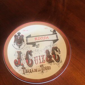 BIA Appetizer Wine Theme Plates Set of 5 - Etsy