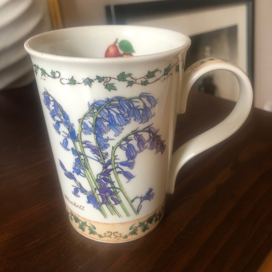 Dunoon Stoneware Made in Scotland NATURE TRAIL Bluebell and Blackberry ...