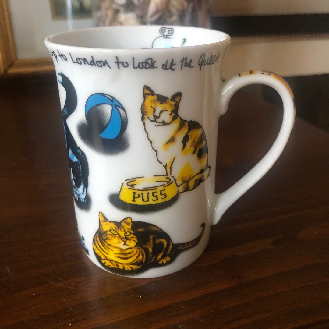 Paul Cardew Designed in England Cat Tea Whimsical Mug OR Kit-tea 2000 ...